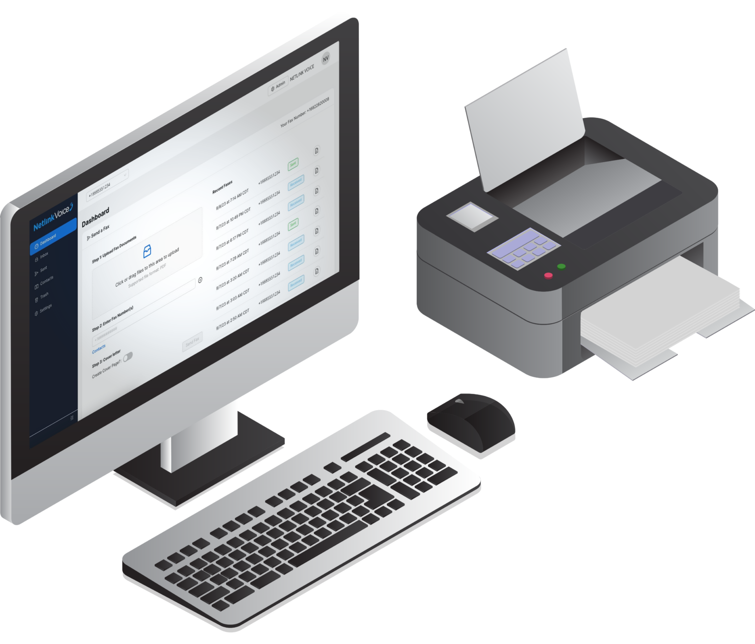 Hybrid Faxing Services | Cloud Faxing Solutions | Netlink Voice
